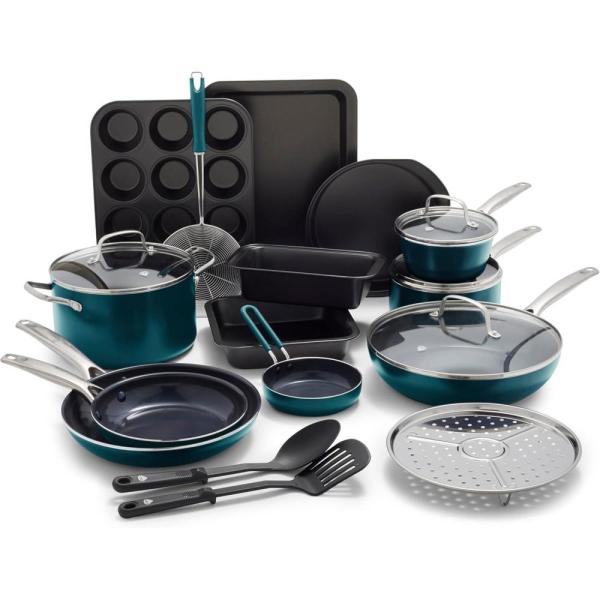 Blue Diamond Nonstick Cookware Set - Blue Diamond
