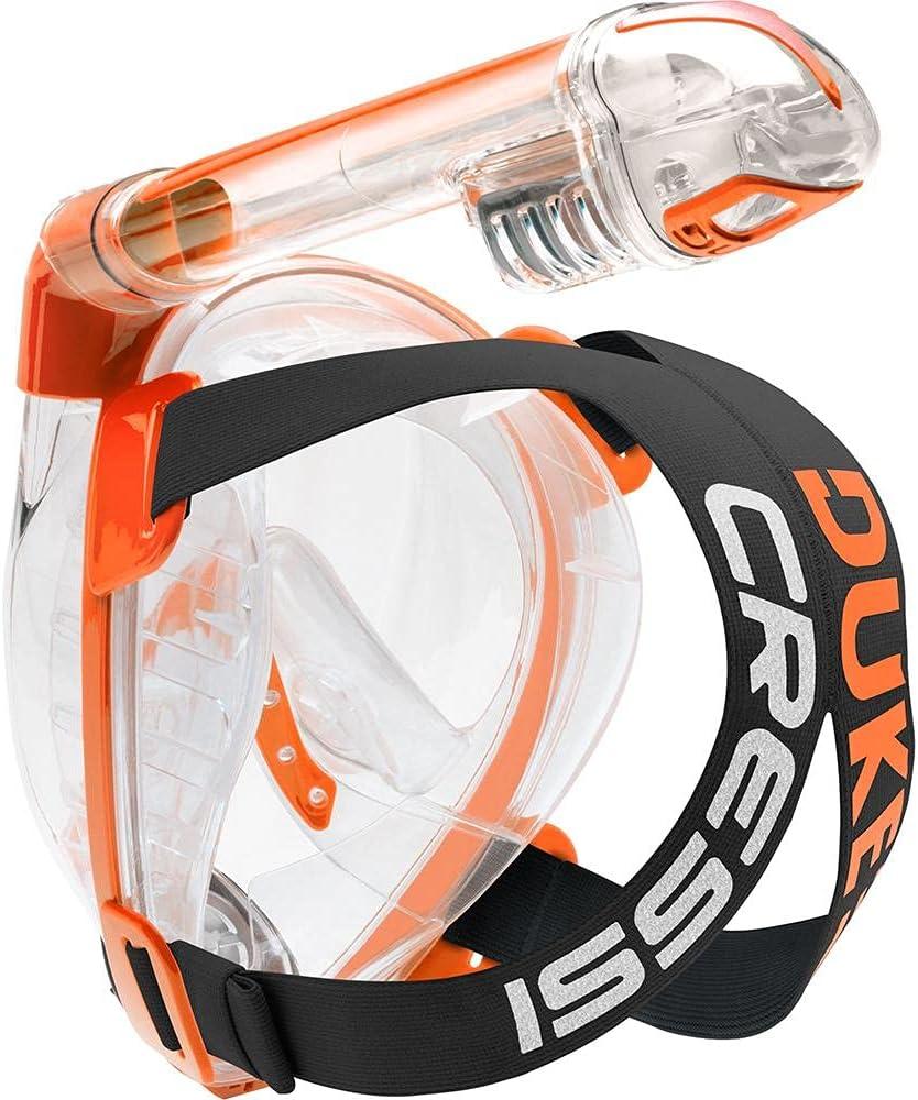 Cressi Adult Snorkeling Full-Face Snorkel Mask & Adjustable Fins Kit ...