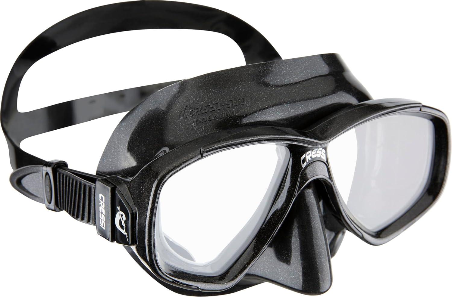 Cressi Perla Mask Mexico Snorkel Package(Black) - Cressi