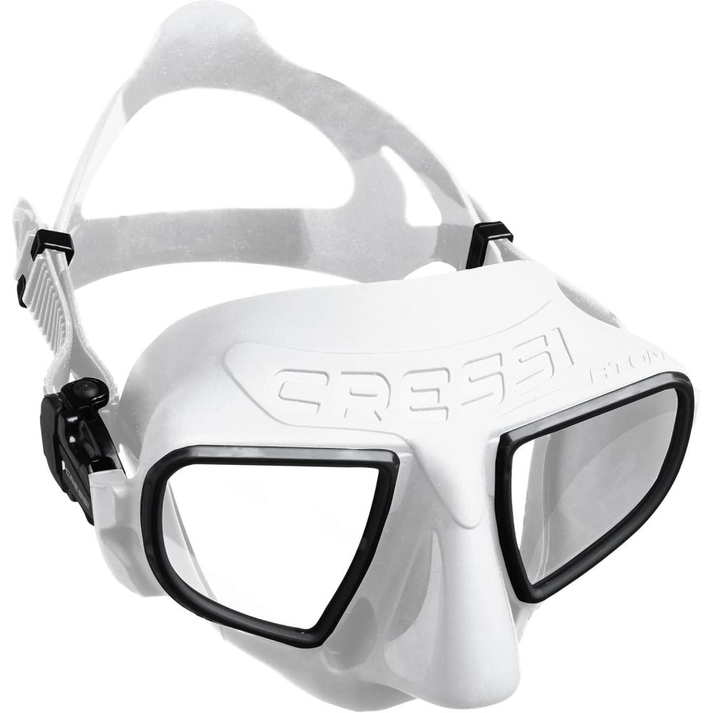 Cressi Frameless Freediving Mask with Reduced Internal Volume and ...