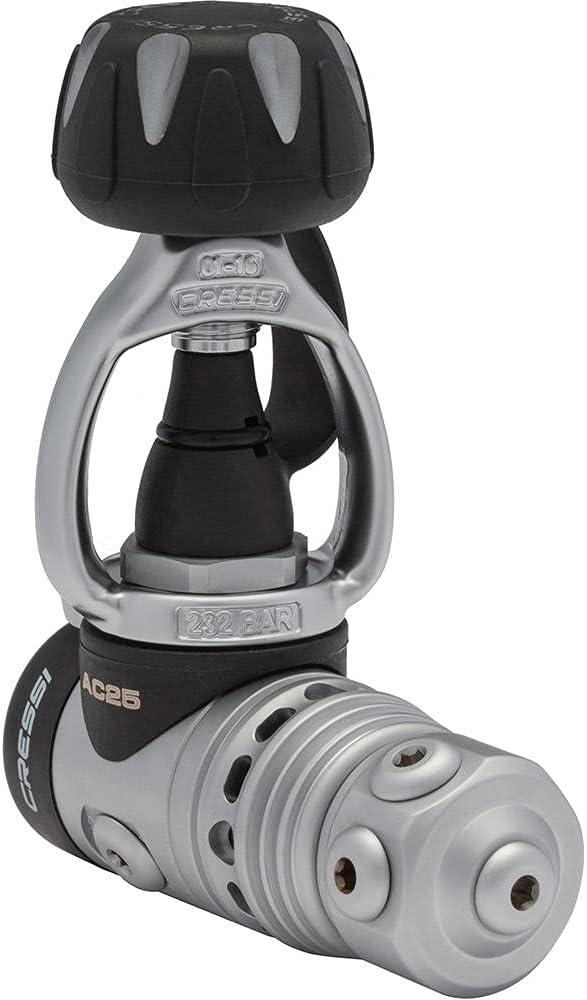 Cressi IP Adjustable Balanced Piston 1st Stage – Conical Filter – High ...