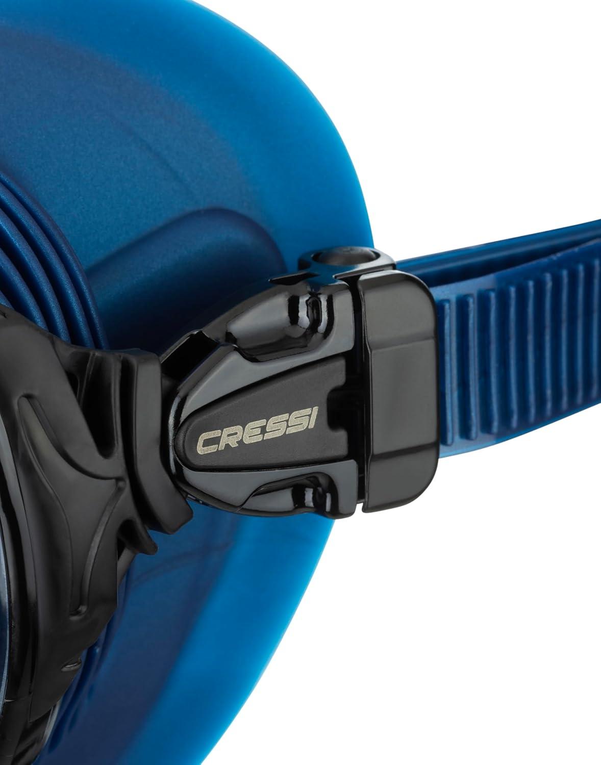Cressi Adult Dive Mask with Advanced Fog System and Improved Downward ...